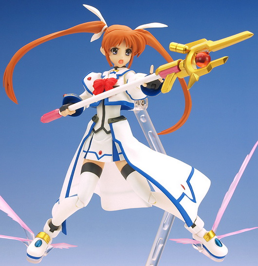 Magical Girl Lyrical Nanoha Strikers Takamachi Nanoha figma 004 action ...