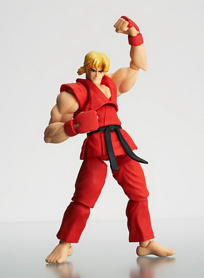 Street Fighter Online Revoltech SFO Ken action figure by Kaiyodo – Neko ...