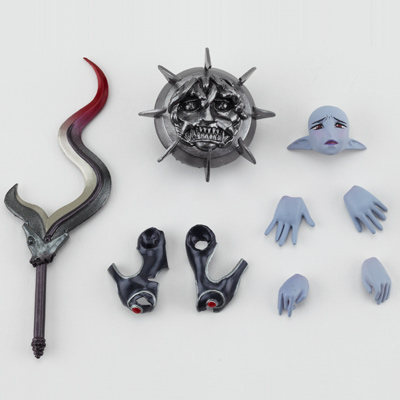 Queen’s Blade Veteran Mercenary Echidna 2P color Revoltech QB 003-EX ...