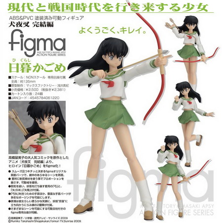 Inuyasha Higurashi Kagome figma 065 action figure by Max Factory – Neko ...