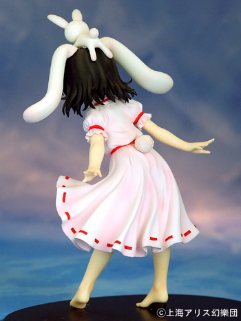 Touhou Project the White Rabbit of Good Fortune Inaba Tewi 1/8 PVC ...