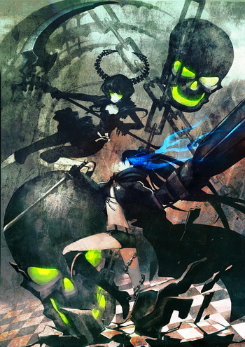 Black Rock Shooter Dead Master figma SP013 action figure by Max Factory ...