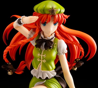 Touhou Project the Rainbow-Colored Gatekeeper Hong Meiling 1/8 PVC ...