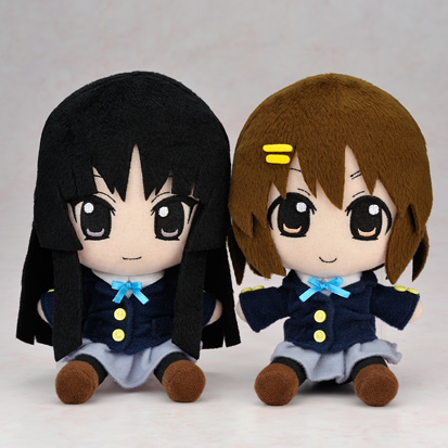 K-ON! Hirasawa Yui & Akiyama Mio plush strip by Gift – Neko Magic