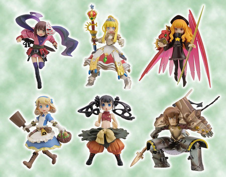 Etrian Odyssey III: The Drowned City collection figure trading figure ...