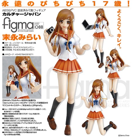 culture:japan Mirai Suenaga figma 088 action figure by Max Factory ...