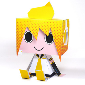 Vocaloid 2 – Kagamine Len Graphig 036 paper craft by Cospa – Neko Magic