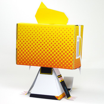 Vocaloid 2 – Kagamine Len Graphig 036 paper craft by Cospa – Neko Magic