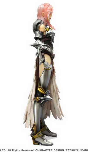 Final Fantasy XIII-2 – Lightning non-scale action figure by Square Enix ...