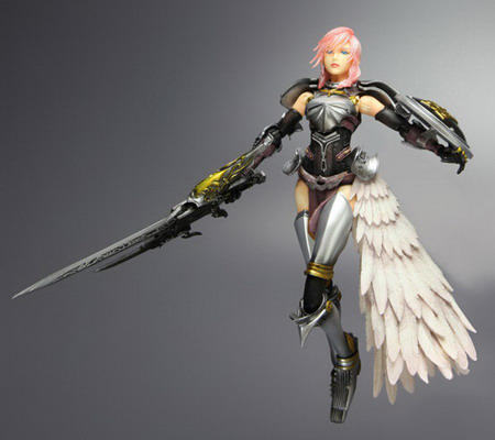 Final Fantasy XIII-2 – Lightning non-scale action figure by Square Enix ...