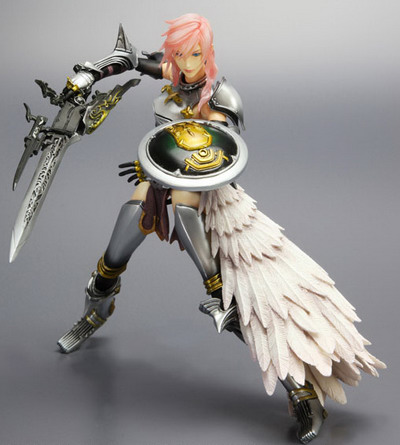 Final Fantasy XIII-2 – Lightning non-scale action figure by Square Enix ...