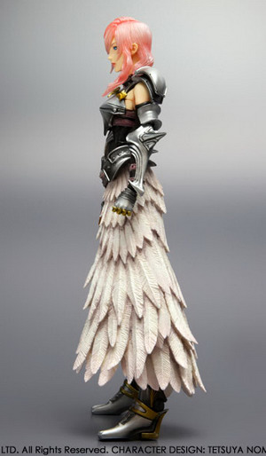 Final Fantasy XIII-2 – Lightning non-scale action figure by Square Enix ...
