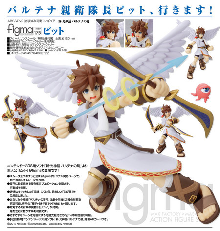 Kid Icarus: Uprising – Pit figma 175 action figure by Max Factory ...