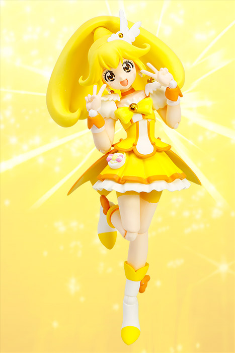 Smile Precure! – Cure Peace S.H.Figuarts non-scale action figure by ...