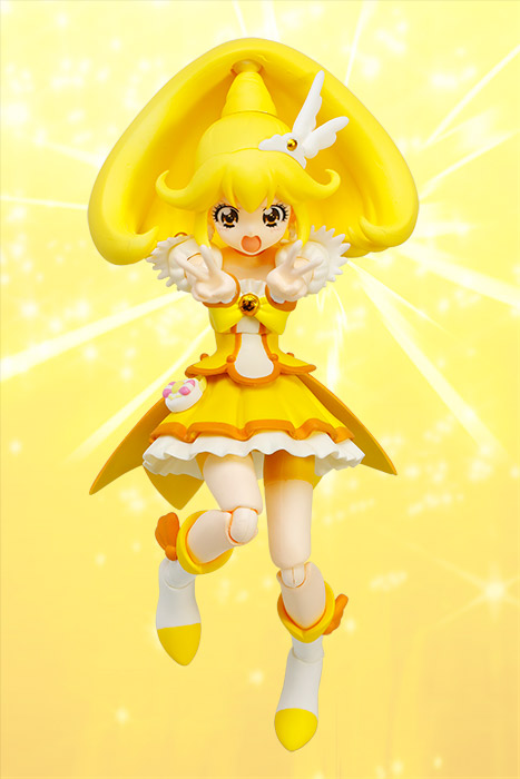 Smile Precure! – Cure Peace S.H.Figuarts non-scale action figure by ...