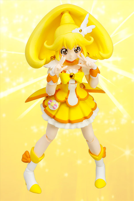 Smile Precure! – Cure Peace S.H.Figuarts non-scale action figure by ...