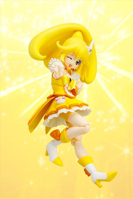 Smile Precure! – Cure Peace S.H.Figuarts non-scale action figure by ...