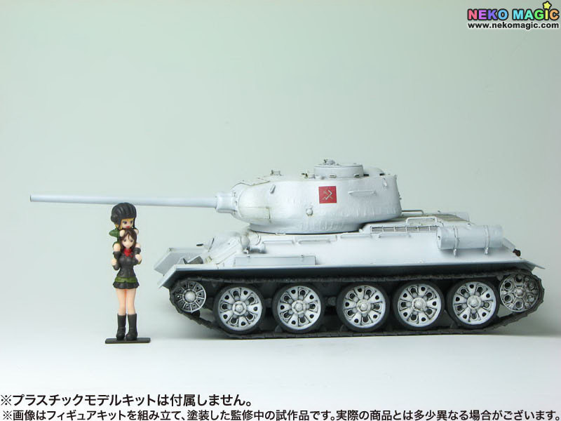 Girls und Panzer – Pravda High School Figure Set 1/35 GK by Platz ...
