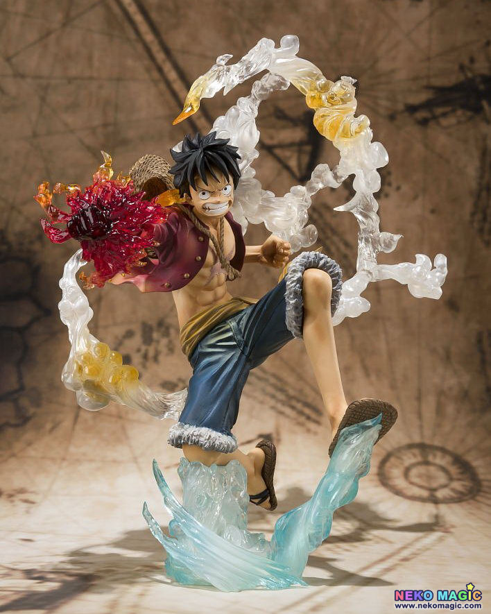 One Piece Luffy Red Hawk