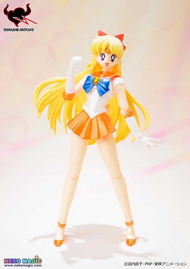 Bishojo Senshi Sailor Moon – Sailor Venus S.H.Figuarts non-scale action ...