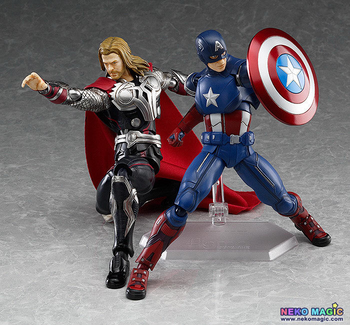 The Avengers – Captain America figma 226 action figure by Good Smile ...
