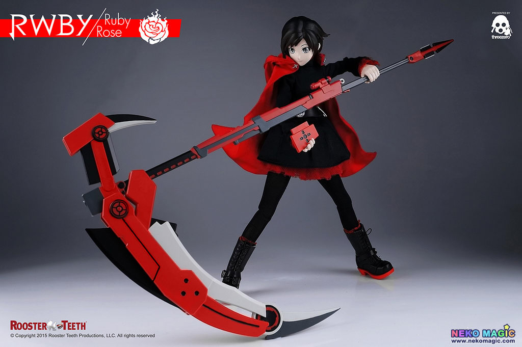 RWBY – Ruby Rose 1/6 action figure by threezero – Neko Magic
