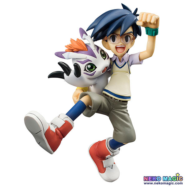Digimon Adventure – Kido Joe & Gomamon 1/10 PVC figure set by Megahouse ...
