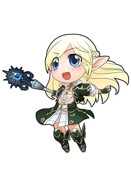 Lineage II – Elf Choco Ochi non-scale PVC figure by Orchidseed – Neko Magic