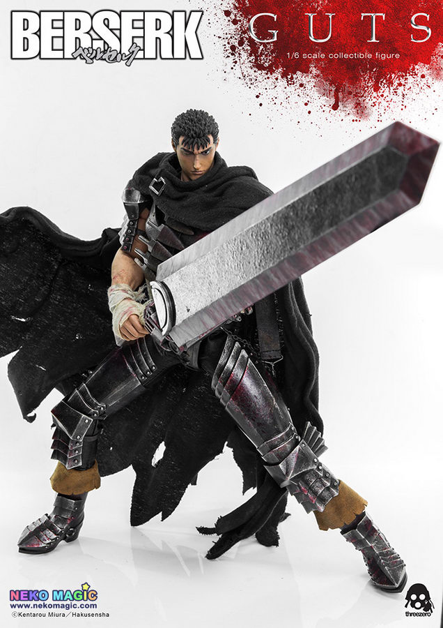 Berserk – Berserk Guts 1/6 action figure threezero – Neko Magic