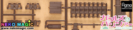 Girls und Panzer – Panzer IV Ausf. D Tank Equipment Set Brown figma ...