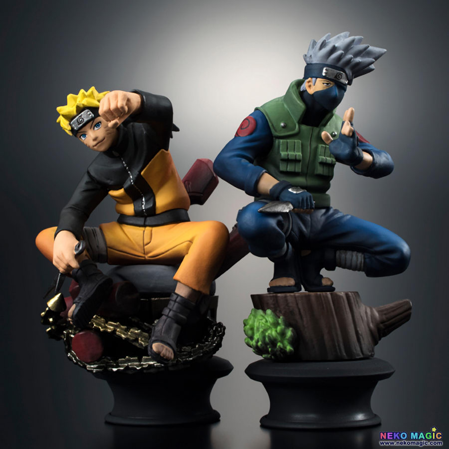 Naruto – Uzumaki Naruto & Hatake Kakashi set Chess Piece Collection R ...
