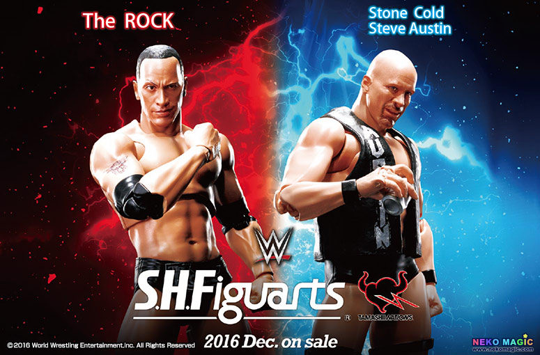 World Wrestling Entertainment – The Rock S.H.Figuarts action figure by ...