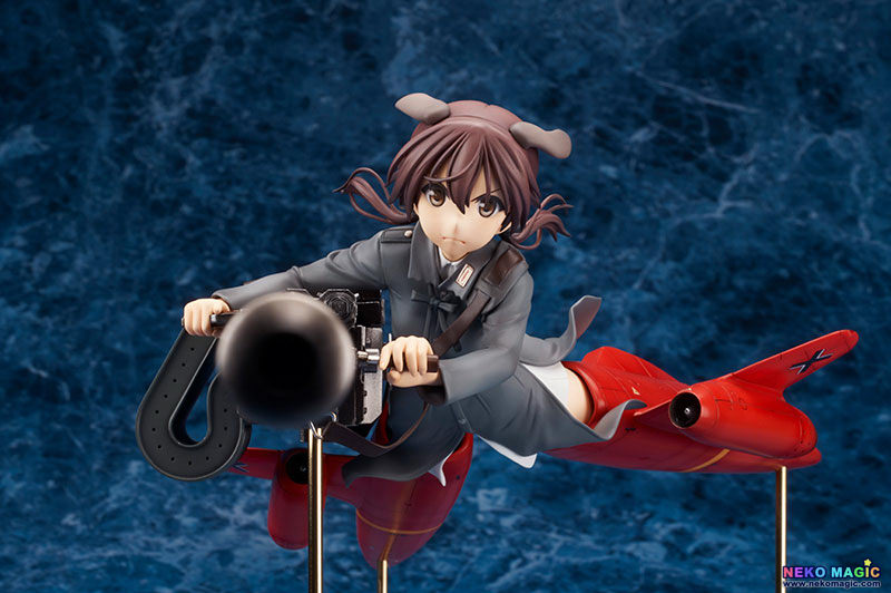 [exclusive] Strike Witches – Gertrud Barkhorn Jet Striker Ver. 1/8 PVC ...