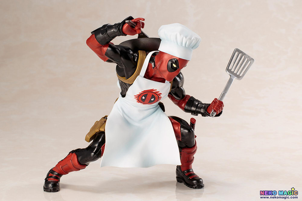 Deadpool – Cooking Deadpool ARTFX+ 1/10 PVC figure kit by Kotobukiya ...