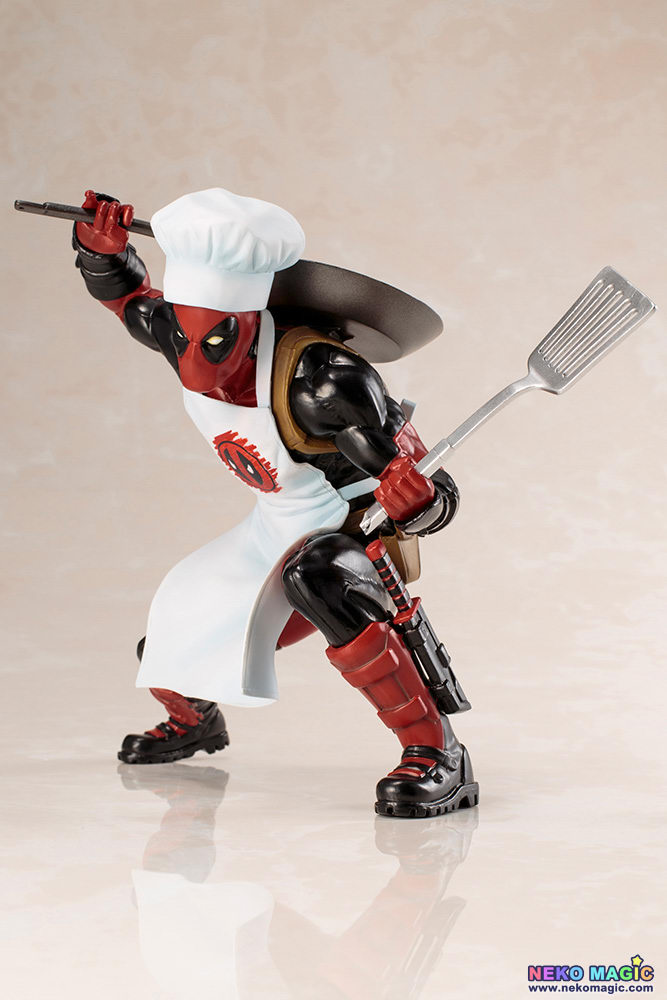 Deadpool – Cooking Deadpool ARTFX+ 1/10 PVC figure kit by Kotobukiya ...