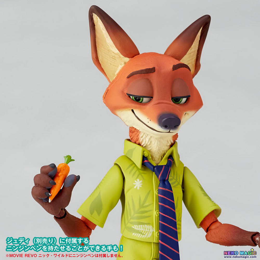 Zootopia – Nick Wilde Figure Complex Movie Revo Series No. 010 non ...