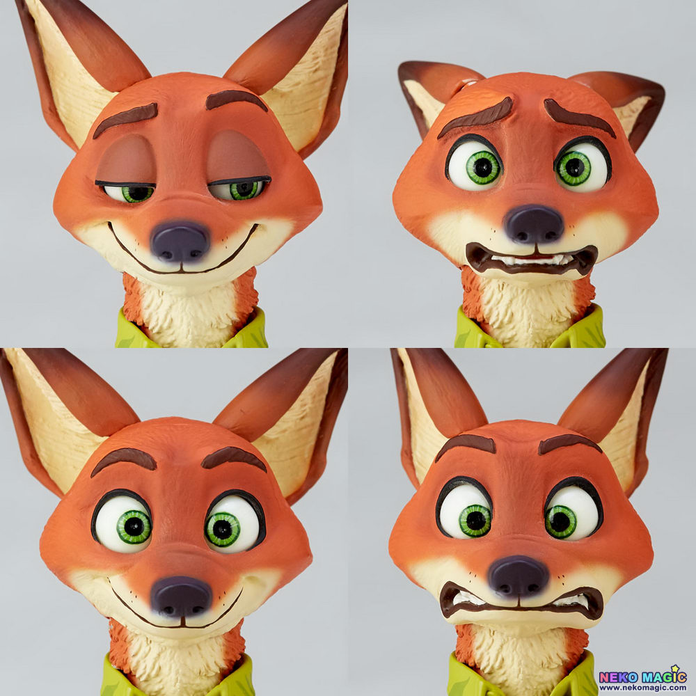 Zootopia – Nick Wilde Figure Complex Movie Revo Series No. 010 non ...