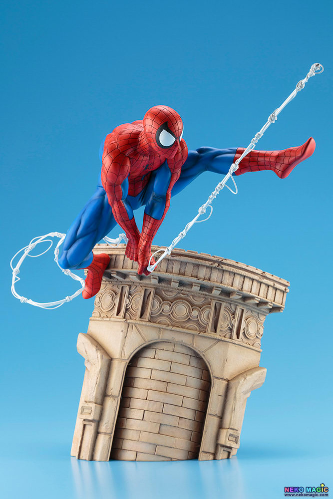 Marvel Comics – Spider-Man Web Slinger 1/6 PVC Pre-painted Easy ...