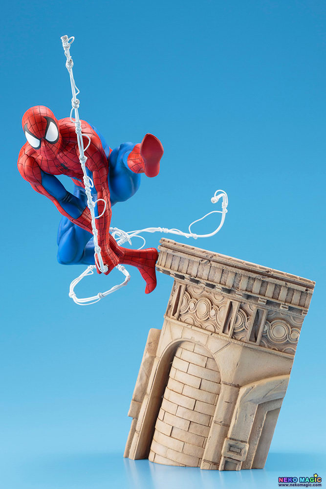 Marvel Comics – Spider-Man Web Slinger 1/6 PVC Pre-painted Easy ...