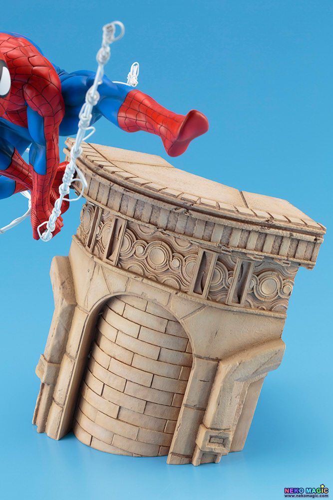 Marvel Comics – Spider-Man Web Slinger 1/6 PVC Pre-painted Easy ...