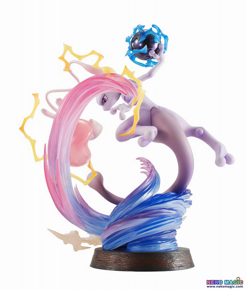 Pokémon – Mew & Mewtwo G.E.M. EX series non-scale PVC figure set by ...