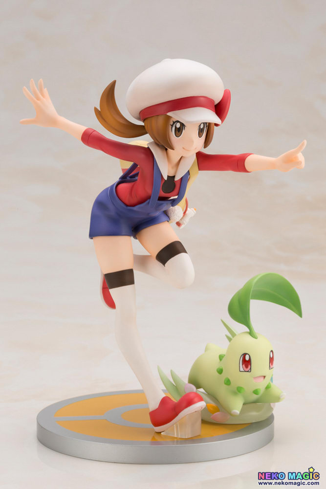 Pokémon – Lyra with Chikorita ARTFX J 1/8 PVC figure set by Kotobukiya ...