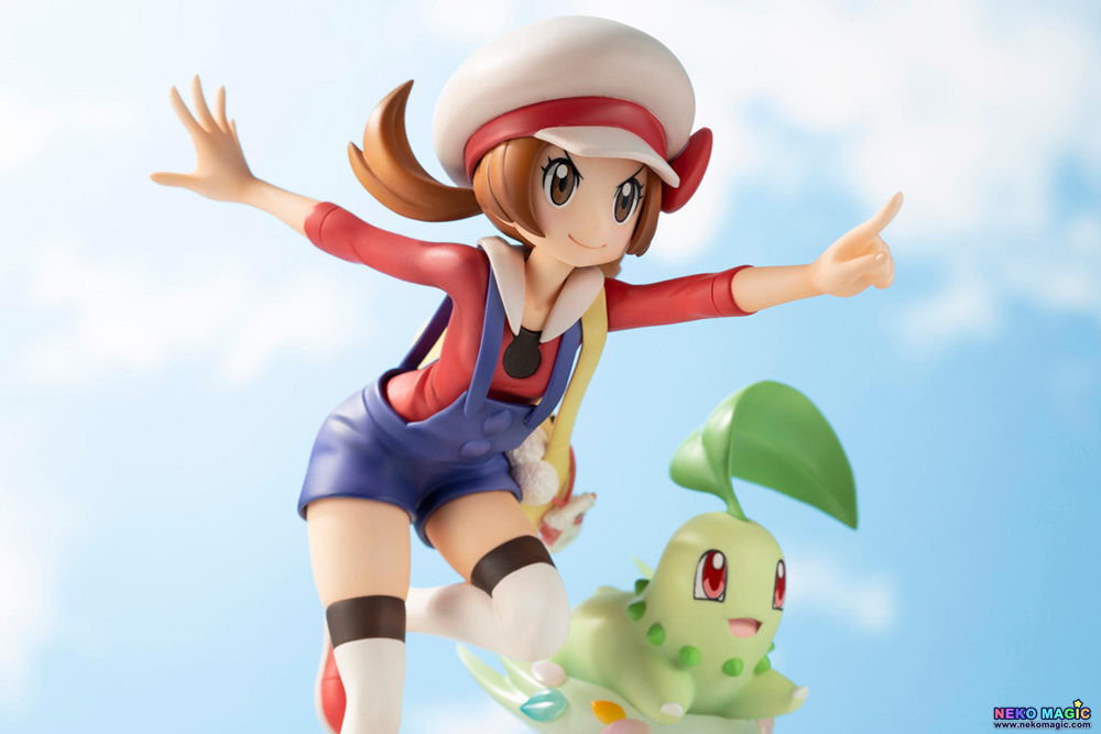 Pokémon – Lyra with Chikorita ARTFX J 1/8 PVC figure set by Kotobukiya ...