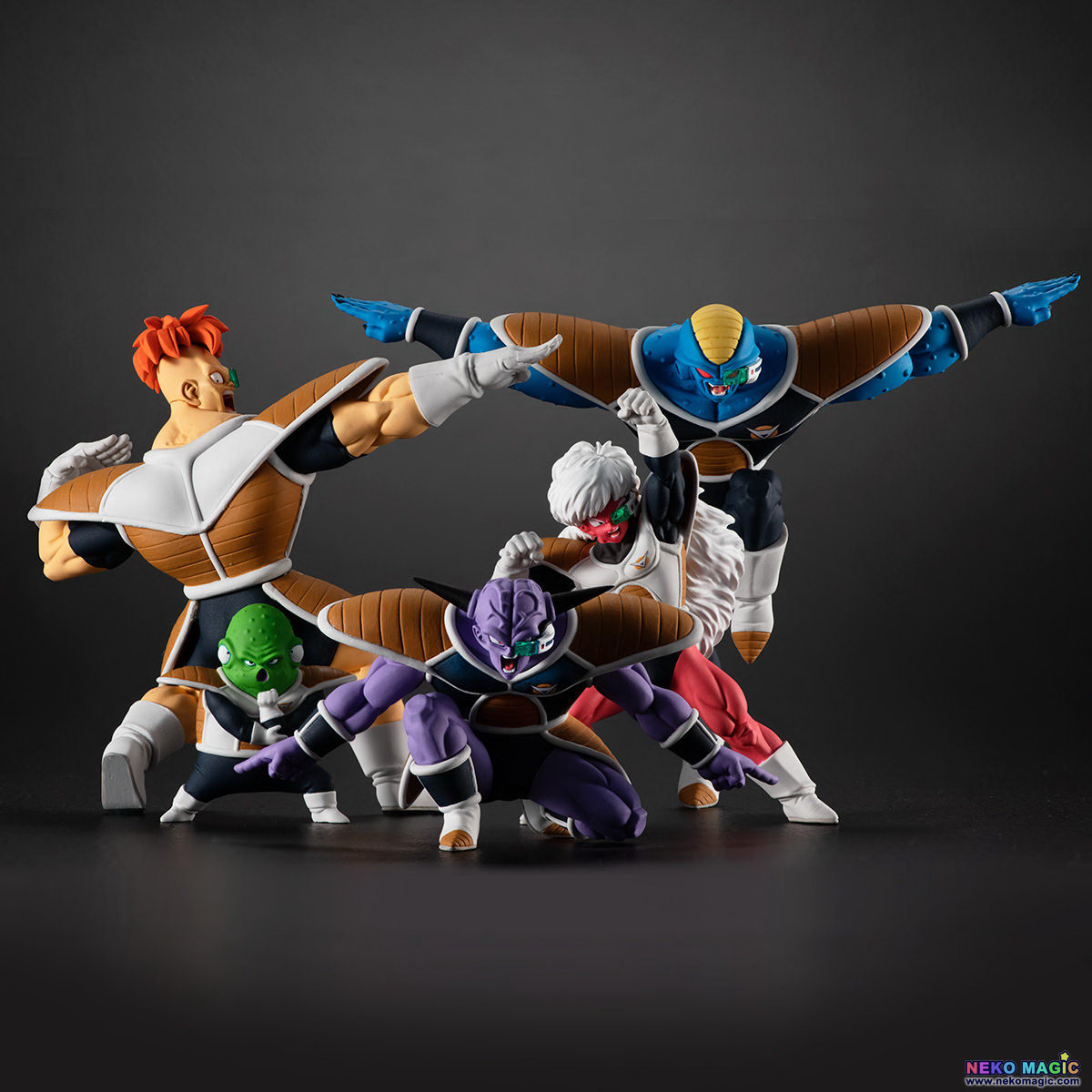 [exclusive] Dragon Ball Z – Ginyu Force HG gashapon set by Bandai ...