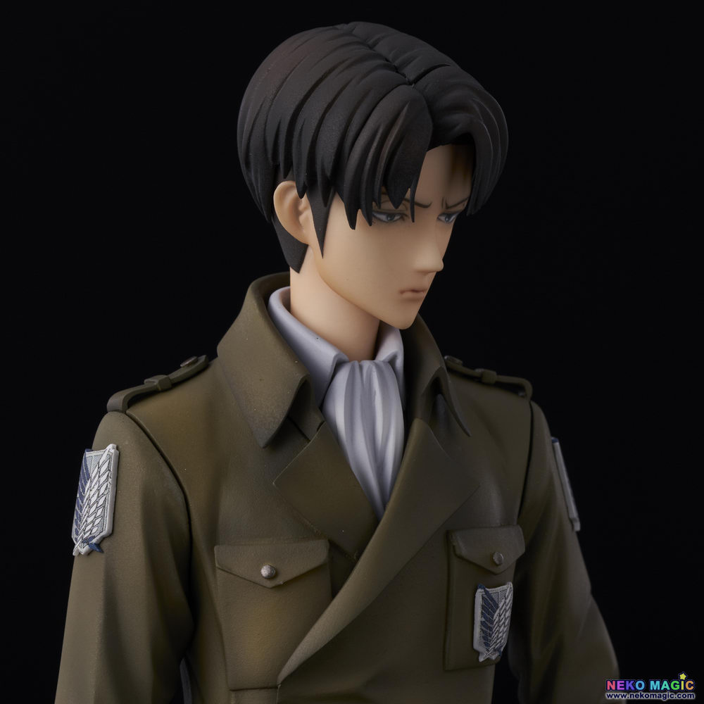 Attack on Titan – Levi coat style non-scale PVC figure by Union ...