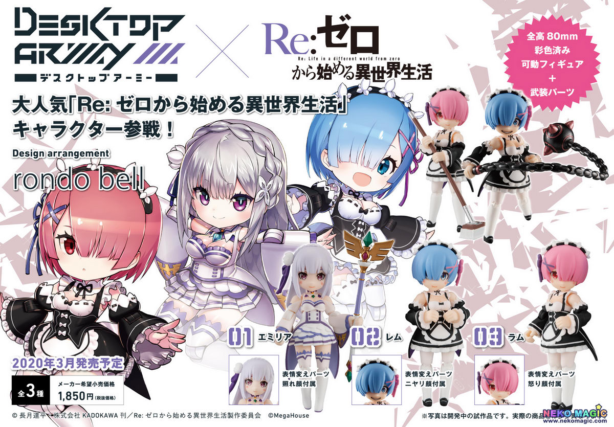 Re:Zero – Re:Zero Desktop Army trading figure by Megahouse – Neko Magic