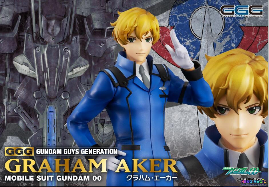 Mobile Suit Gundam 00 – Graham Aker GGG 1/8 PVC figure by Megahouse ...