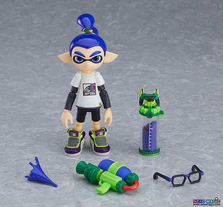Splatoon – Splatoon Boy figma 462 action figure by Good Smile Company ...