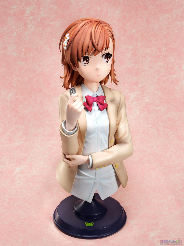 [exclusive] A Certain Scientific Railgun – Misaka Mikoto 1/1 polystone ...