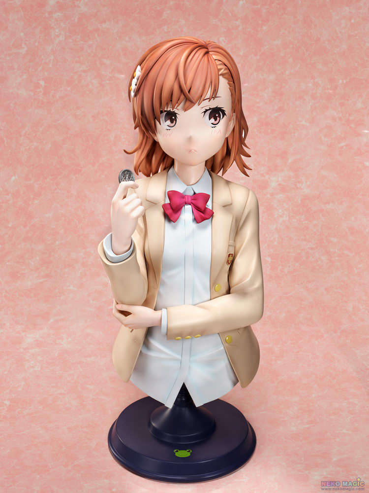 [exclusive] A Certain Scientific Railgun – Misaka Mikoto 1/1 polystone ...